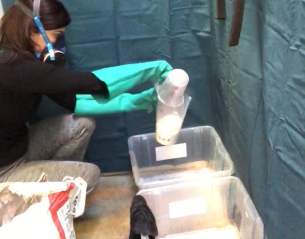 Glass casting process | Anna Alsina Bardagí